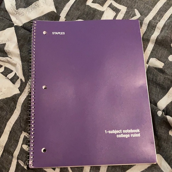 Office | Never Used Purple Notebook | Poshmark